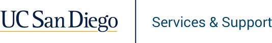 UCSD IT Service Portal - Information Technology