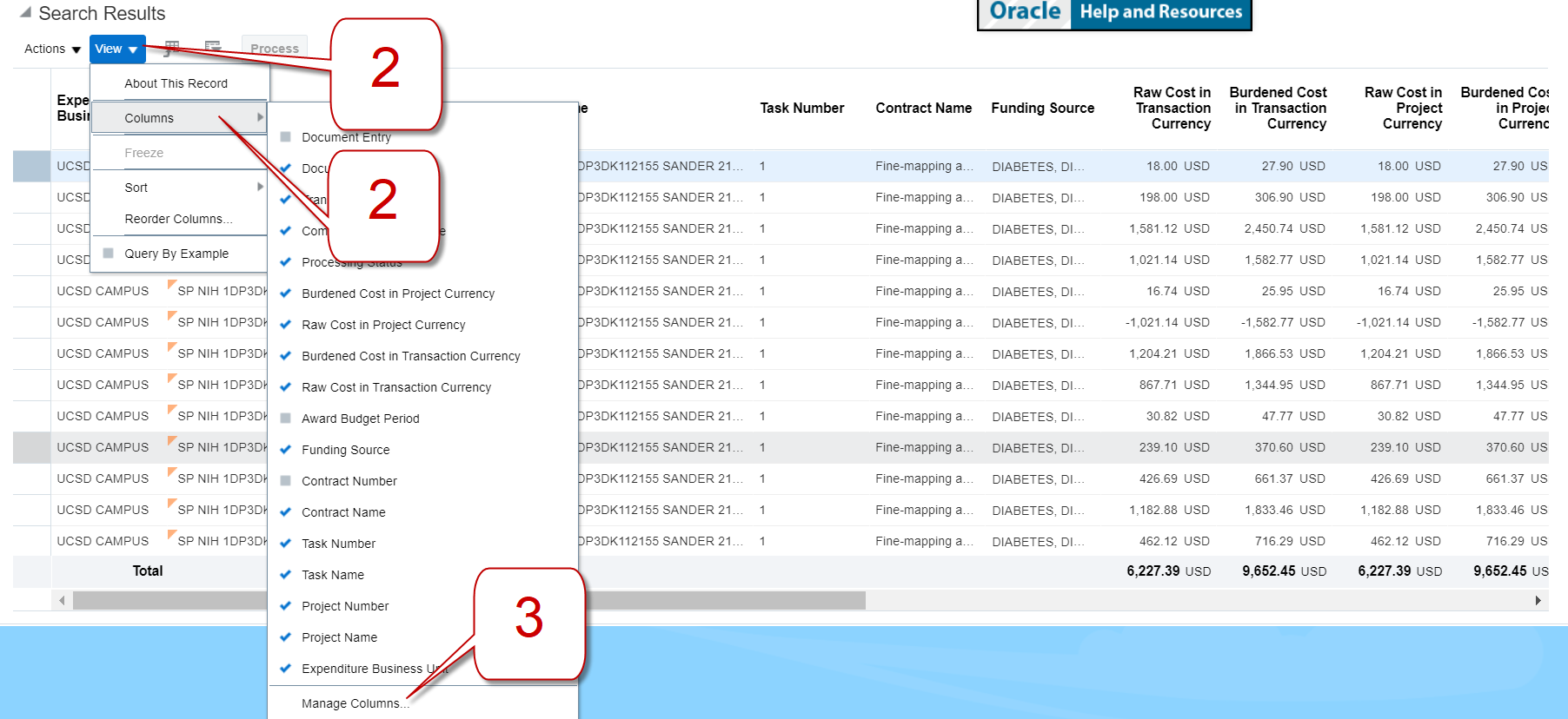 Budget & Finance Knowledge Base - How to View Invoice, PO, and Concur ...