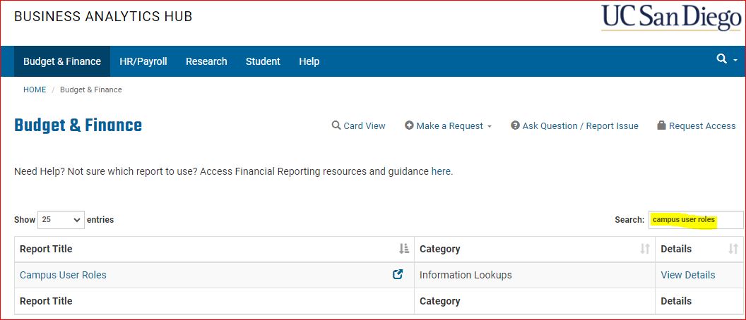 Budget & Finance Knowledge Base - How to Look Up User Roles in Oracle ...