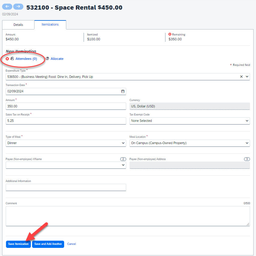 Budget & Finance Knowledge Base - How to Itemize a Travel ...